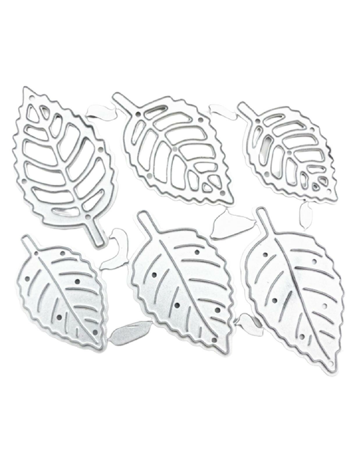 Листья Металлические Режущие Штампы Трафарет DIY Альбом Для Скрапбукинга Бумажная Карточка Шаблон Плесень Тиснение Ремесло Украшения