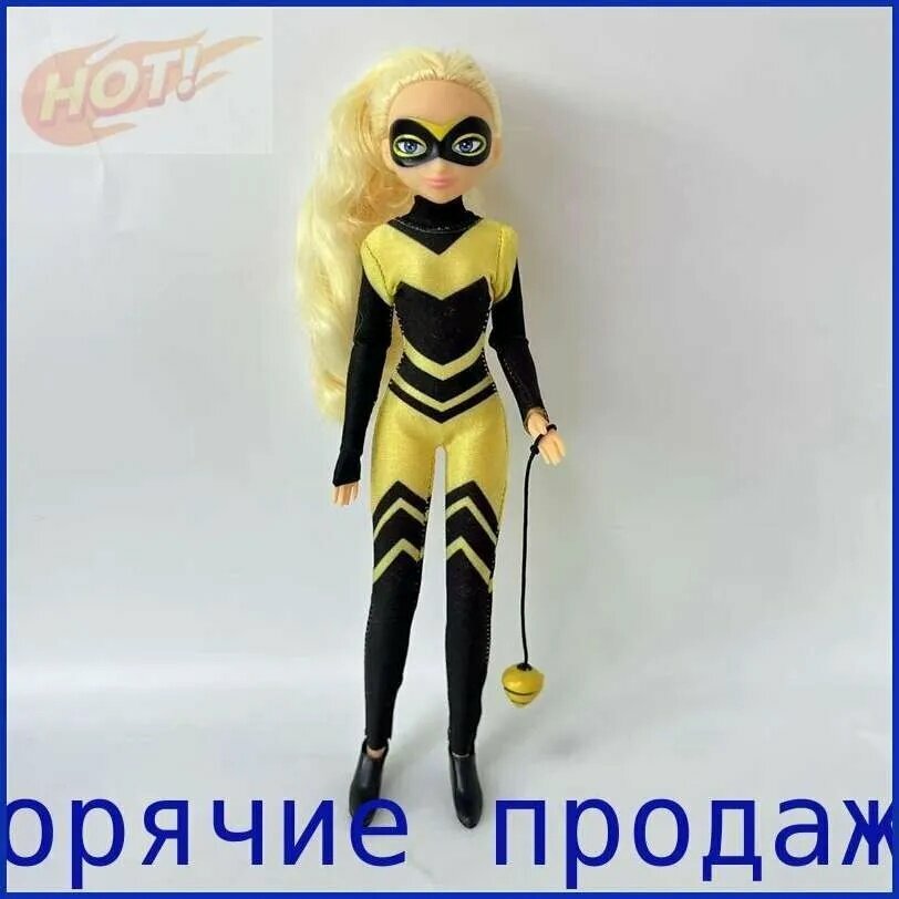 Кукла "Леди Баг и Супер-кот", Леди Баг с аксессуарами 27 см, Miraculous,