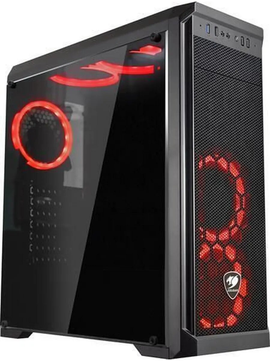 Корпус MX330-F 600POWER MX330-F 600POWER-BL черный