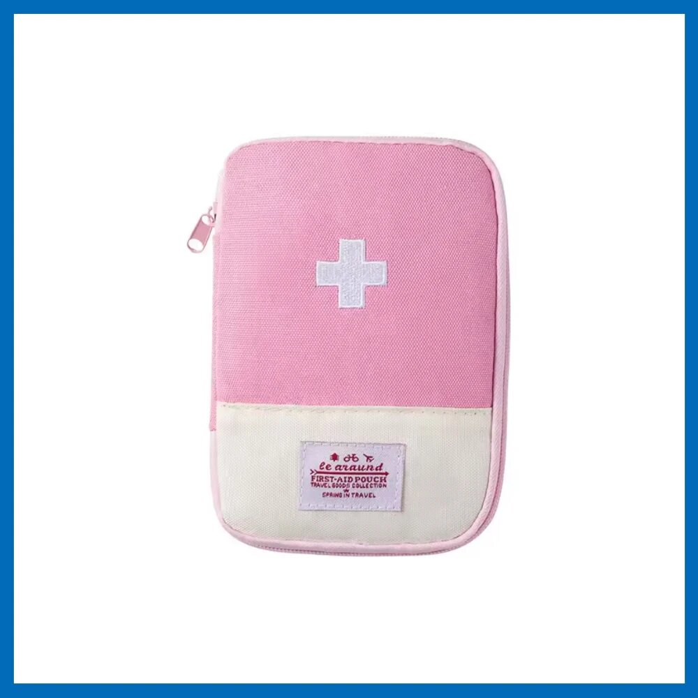 Портативный аптечный набор SNQP 10.5x15cm, pink