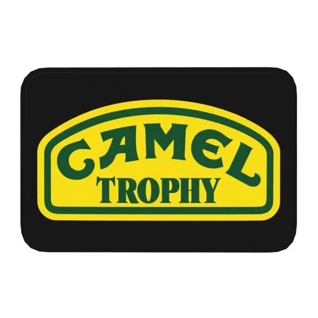 Персонализированный дверной коврик Camel Cup Guardian 110, нескользящий коврик для кухни, ванной комнаты и гаража, 40*60 см.