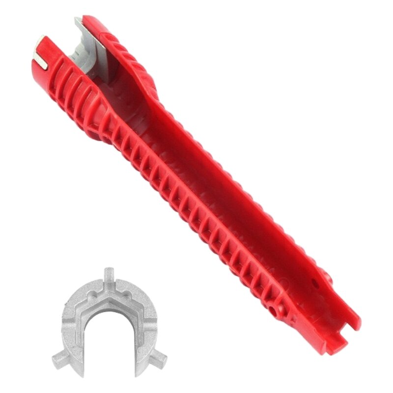 Compactly Plumbing Tool Sink Bathroom Wrench For Efficient Bathroom Sink And Faucet Repairs Ergonomic Handle Tool
