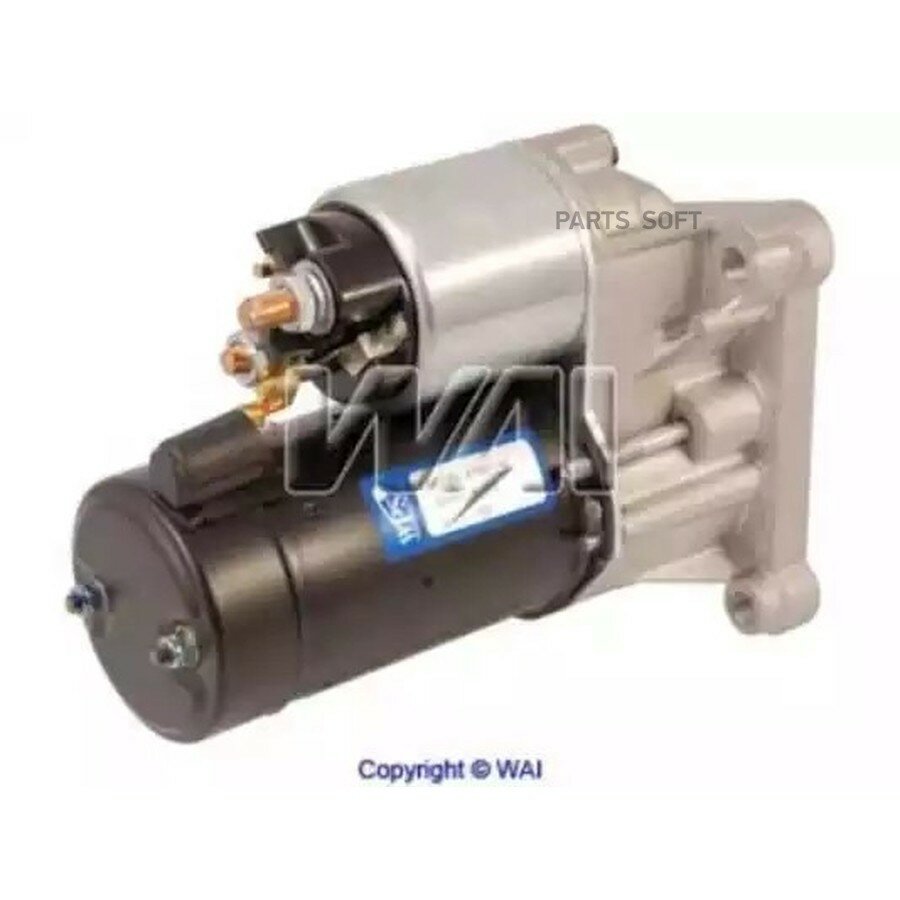 Стартер! 1.2Kw\ Renault Clio/Laguna/Megane/Kangoo 97-09 от официального дистрибьютора, WAI, артикул 32537N