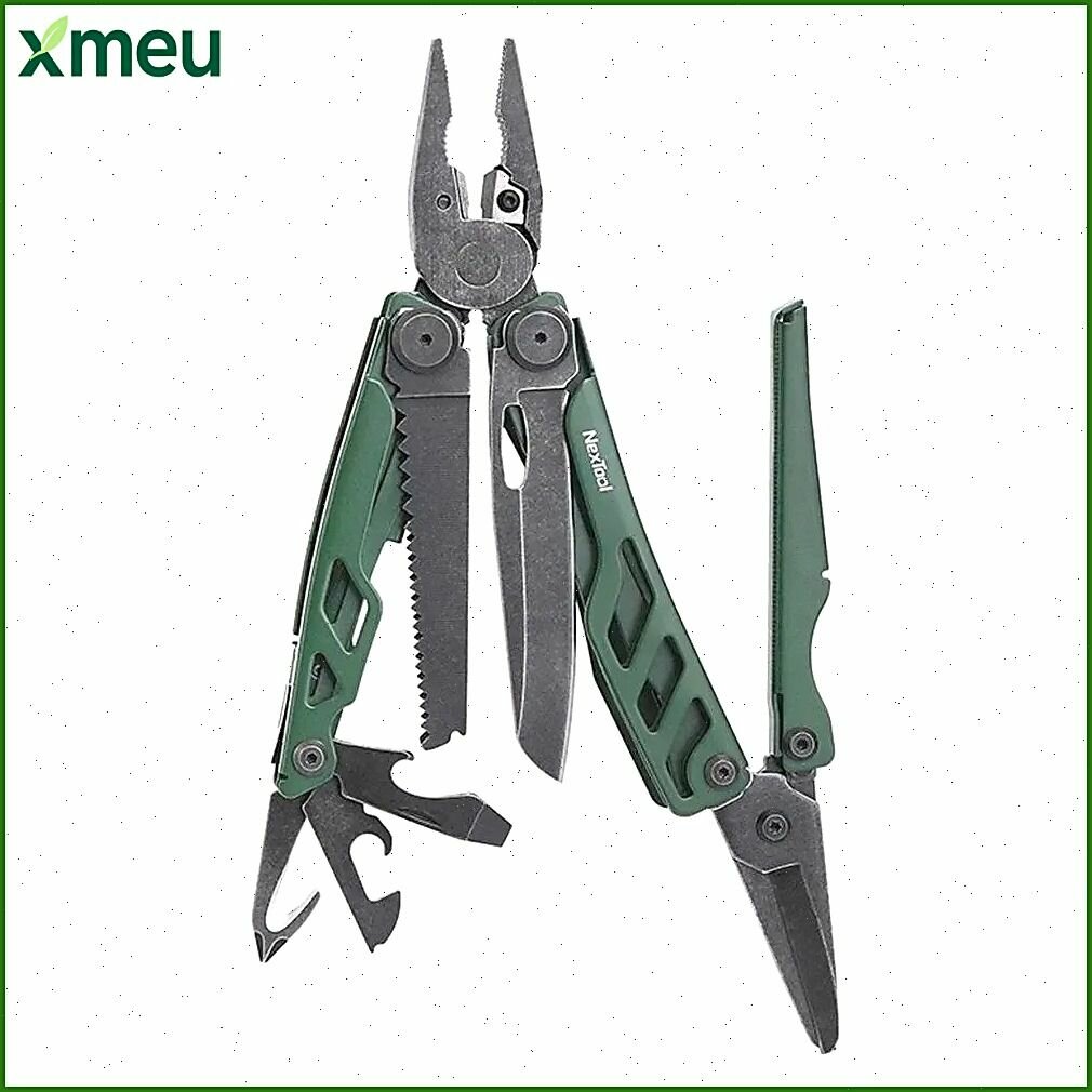 Мультитул Nextool Flagship Pro, 16 функций, зеленый