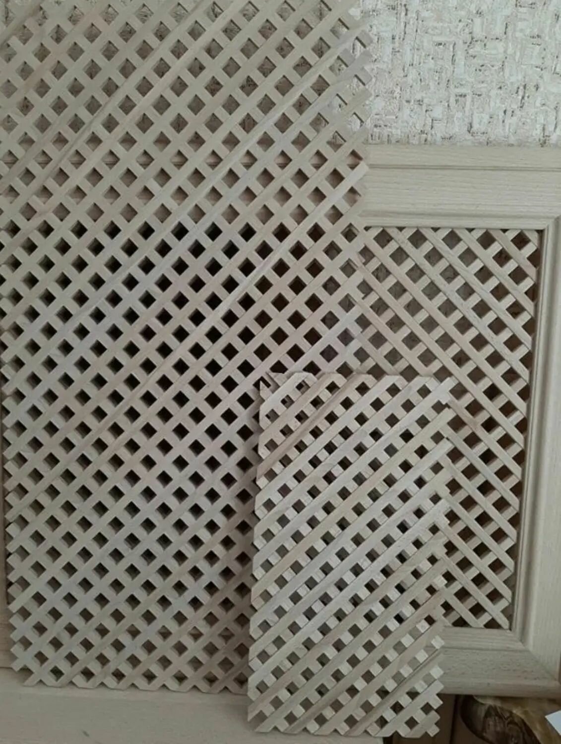 Решетка из натурального бука 1000х300х10 мм. 1 штука.