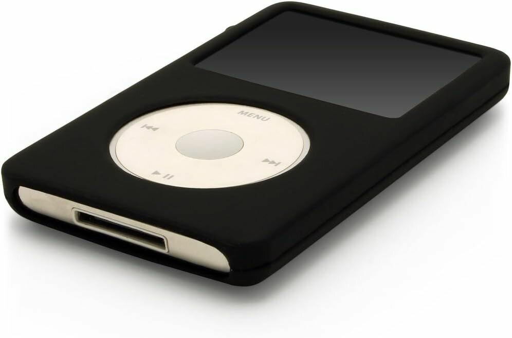 Силиконовый чехол для iPod Classic 6, 7, 80 ГБ, 120 ГБ, тонкий 160 ГБ и iPod Video 5, 30 ГБ