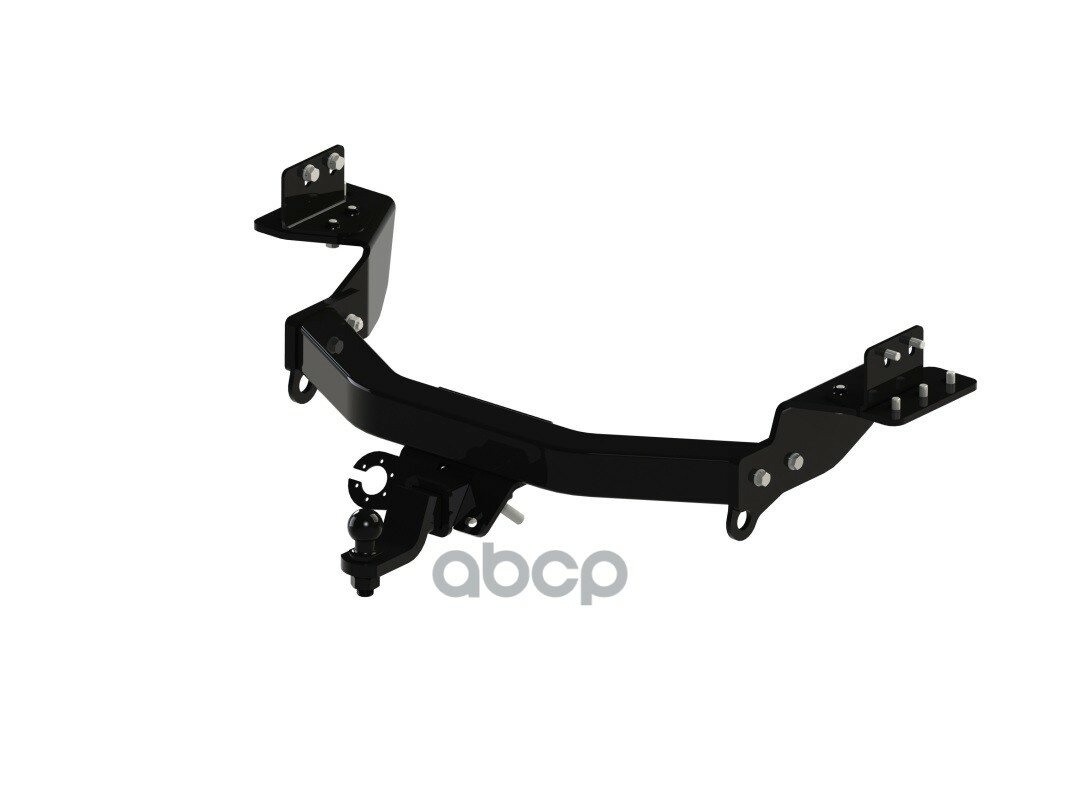 Фаркоп Toyota Fortuner 2 2017- съемное крепление шара под американский квадрат, балка открытая SHERIFF арт. 3714.21