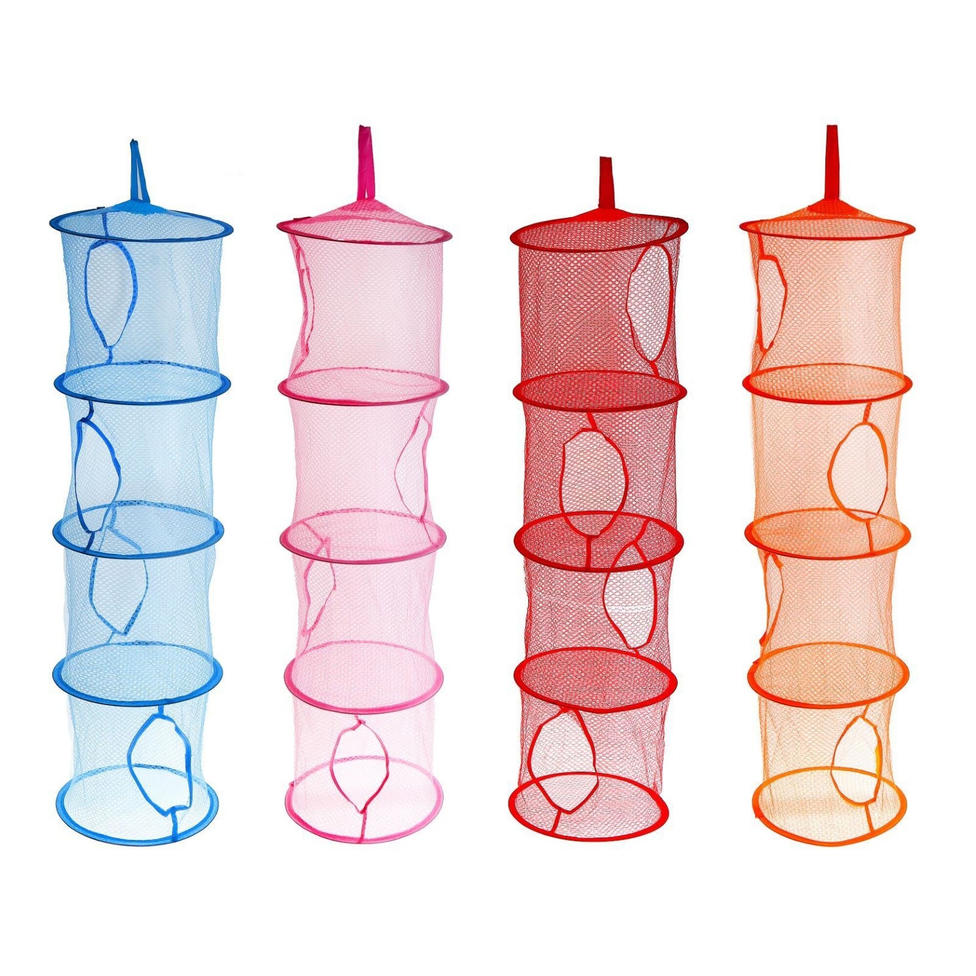 Корзина для игрушек подвесная "Дракон", 4 отделения, цвета микс