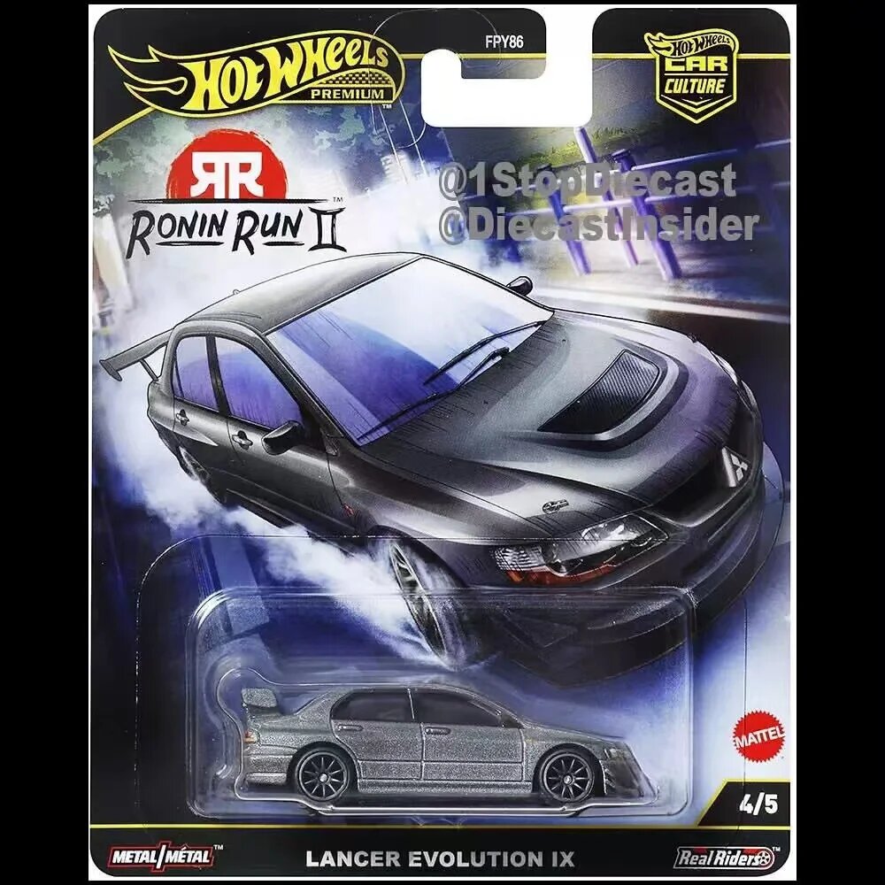Hot Wheels Mitsubishi EVO IX Car Culture M4