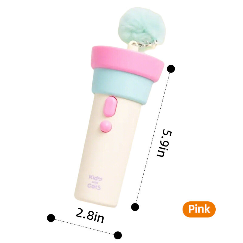 Новая электрическая ловушка для кошек, улучшенная игрушка для домашних животных, ленивый дразнилка для кошек с автоматическим выдвижным запускателем