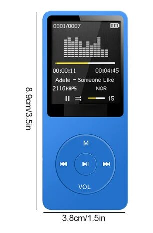 Портативный MP3-плеер Sony Walkman Blue