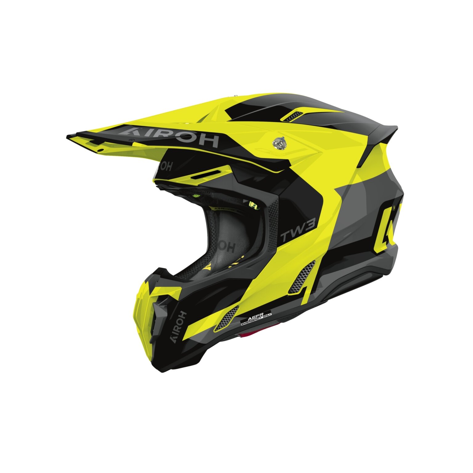 Шлем Airoh TWIST 3 FANCY Yellow глянцевый, XS