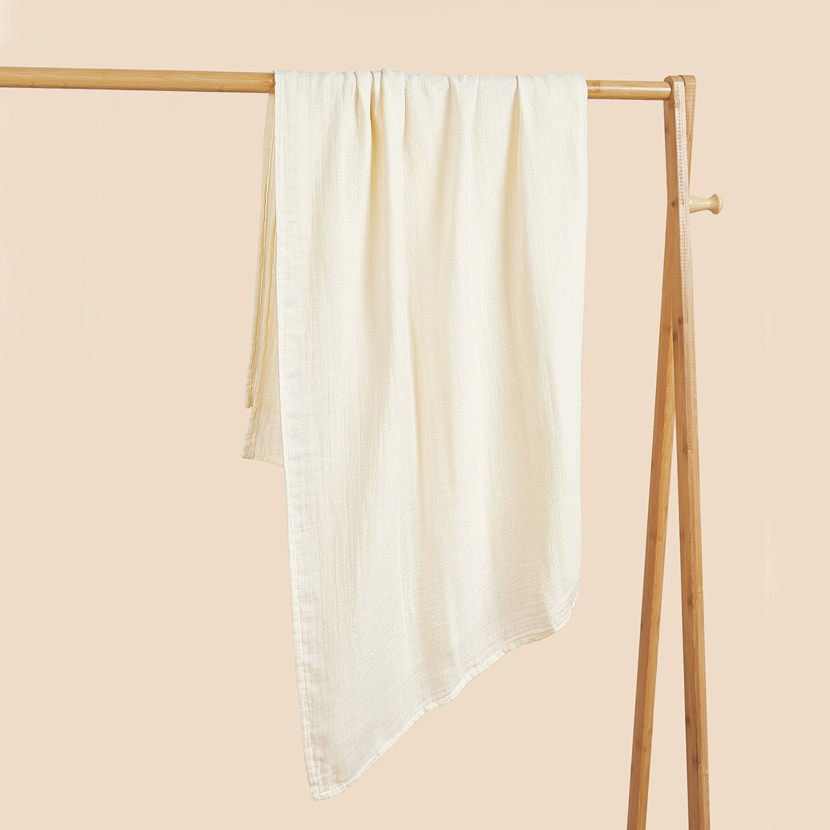 Хит продаж на Amazon: бамбуковая хлопковая окрашенная марлевая банная полотенце, муслиновая пеленка для младенцев, однотонное одеяло для пеленания