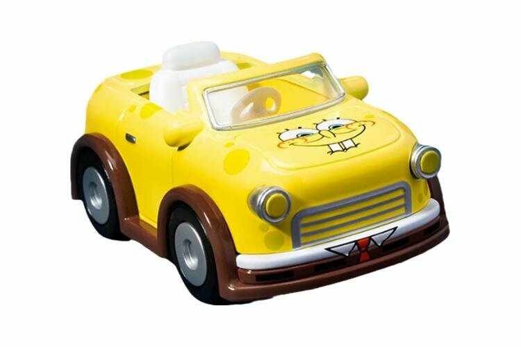 POP MART Спутникайтинг Кар СпонджБоб Мистические боксы, Confirmed-SpongeBob Van (Open), унисекс, multicolor