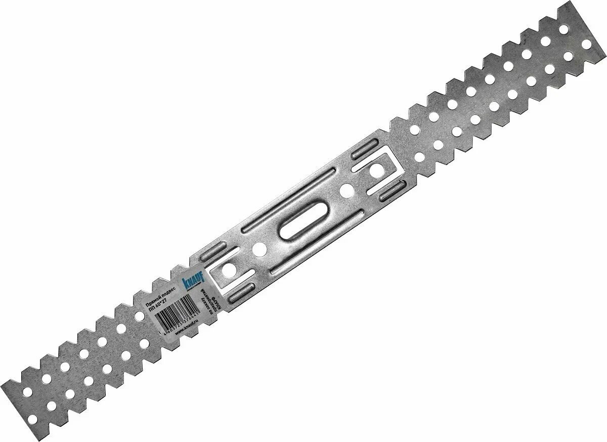 Подвес прямой для ПП 60*27 Кнауф 0,9 мм 30 шт