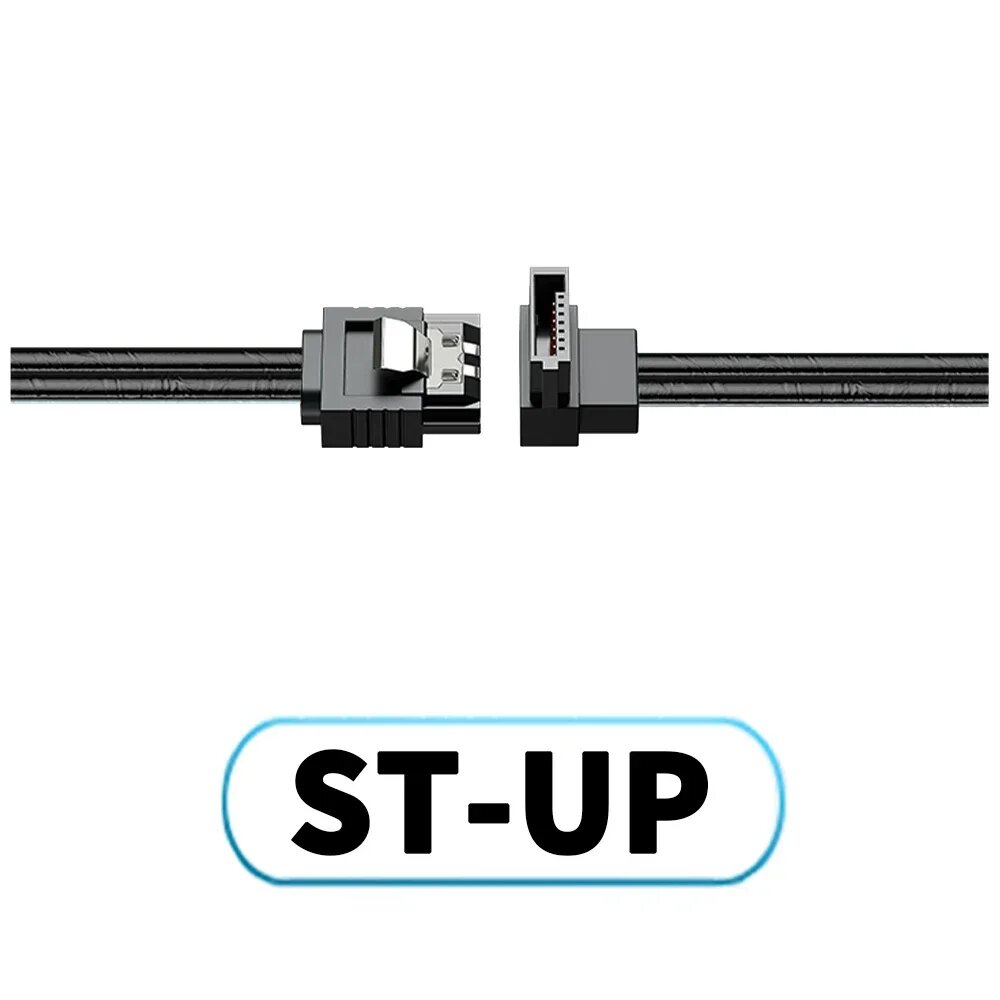 SPEEDIER Кабель SATA 3.0 для жесткого диска 40cm, ST-UP