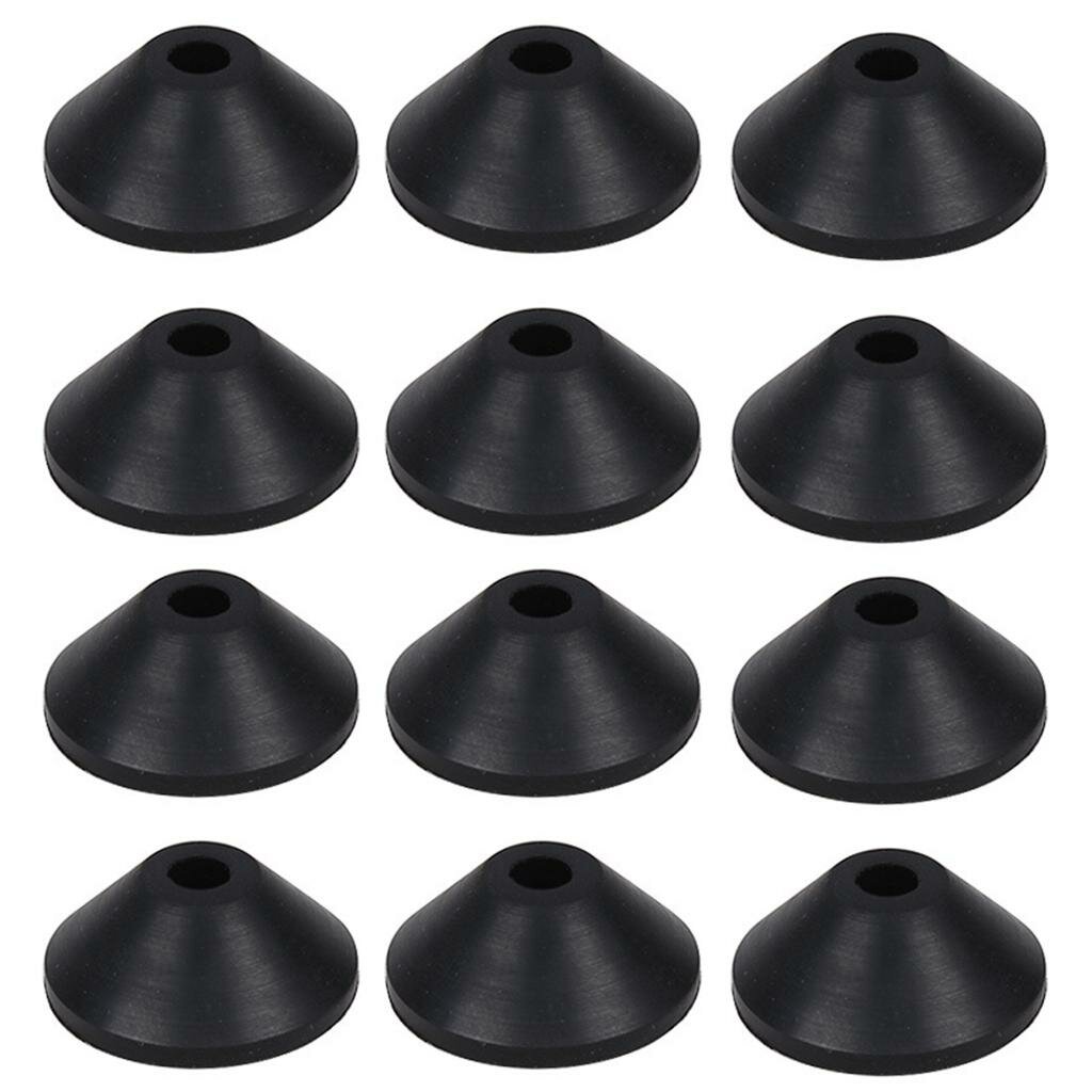 Резиновые конические шайбы для унитаза (12 шт.), M6