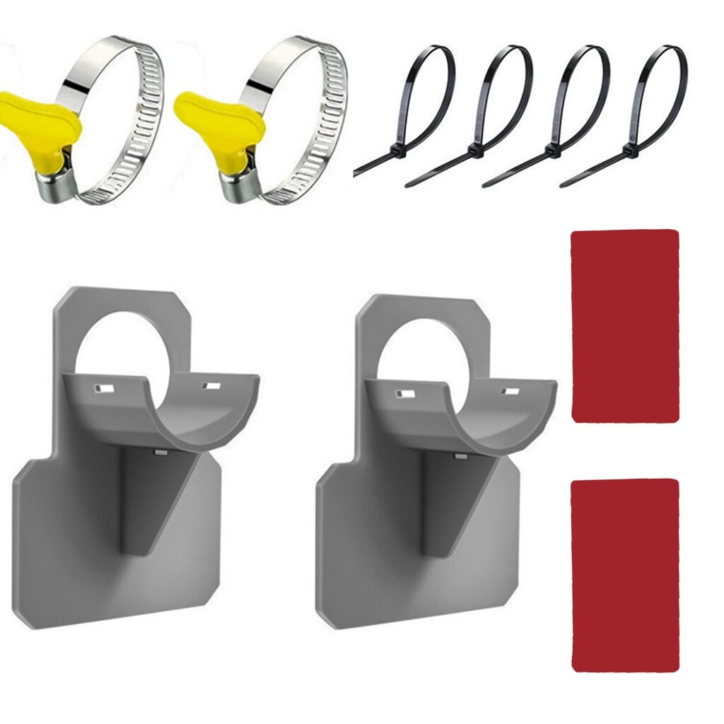 Держатель трубы для бассейна кронштейн для водопроводной трубы-серый