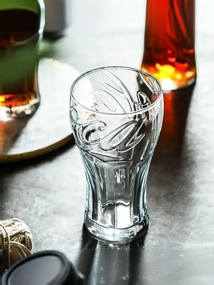 Стакан с гравировкой "cola-cup" 350 мл 1 шт прозрачный