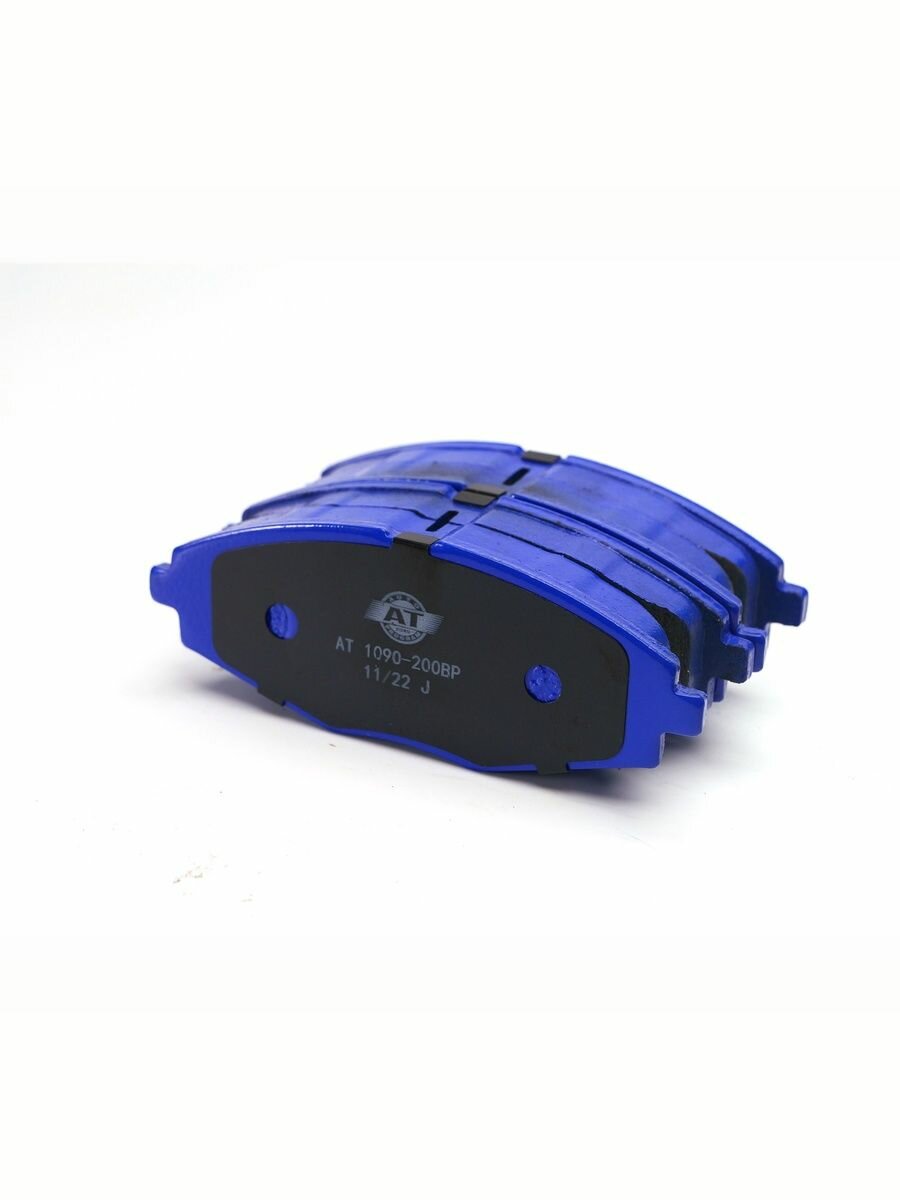 Колодки тормозные передние дисковые DAEWOO LANOS ланос 97- 98- 0.8/1.0 (ое 96316582) арт. AT 1090-200BP