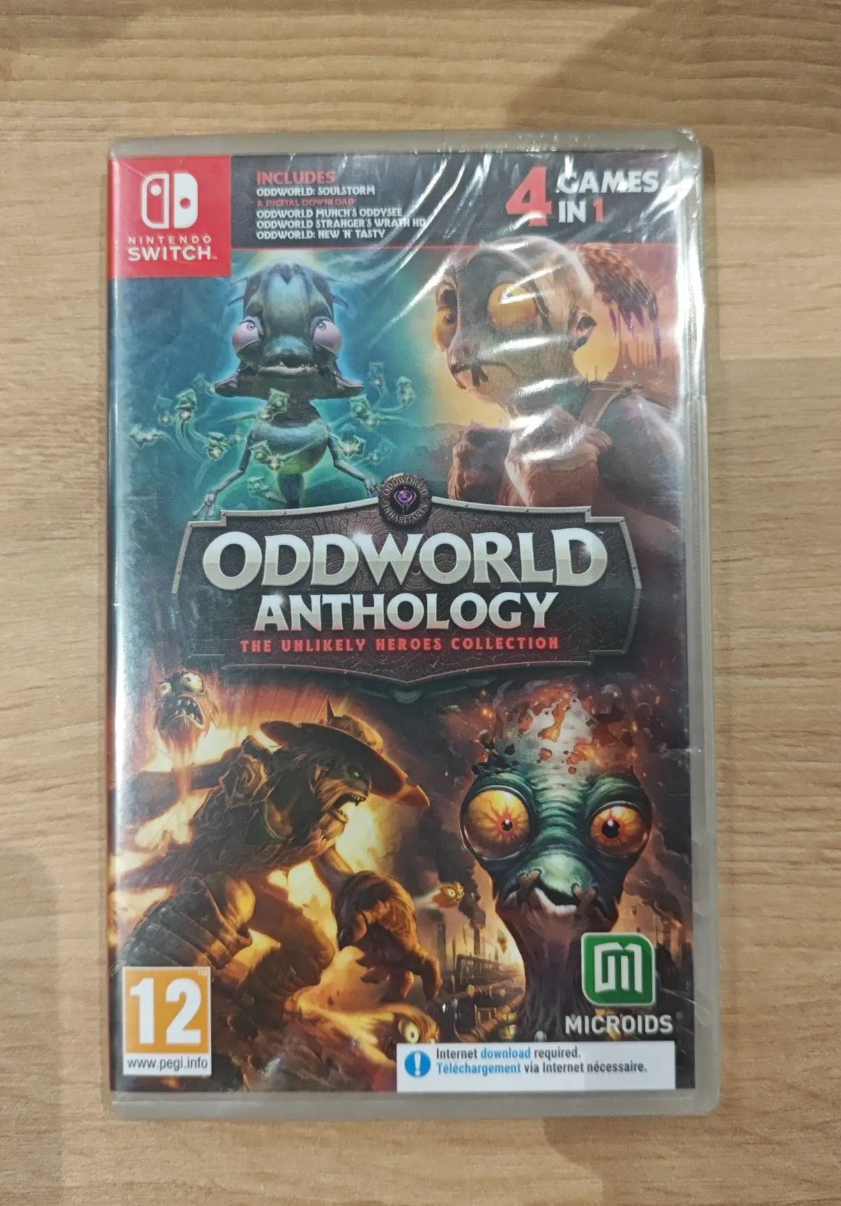 Oddworld Anthology: The Unlikely Heroes Collection [Nintendo Switch, русские субтитры](SPC)