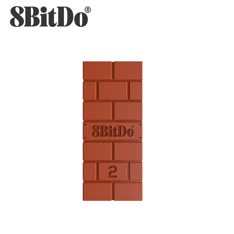 Конвертер контроллера 8BitDo для Switch OLED, NS, PS5, Xbox, ПК, STEAMDECK Второе поколение кирпично-красного цвета +