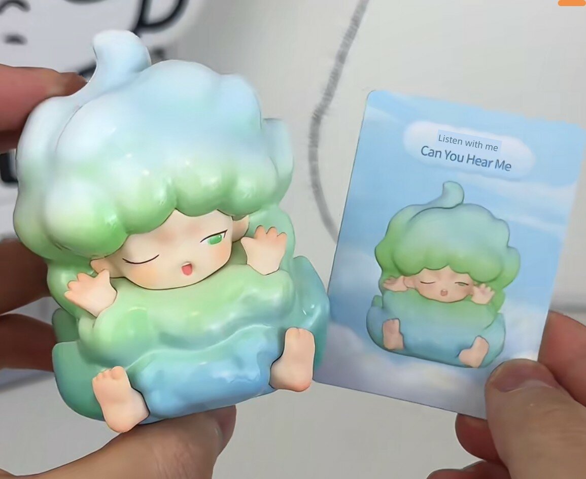 YUMO Cloud Dream Series Слушай со мной Незакрытая коробка с фигуркой