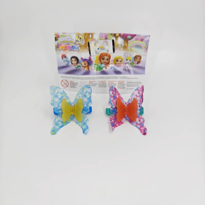 Яйцо Kinder Surprise 2024 с маленькими игрушками внутри, индийская версия 2 вида заколок-бабочек