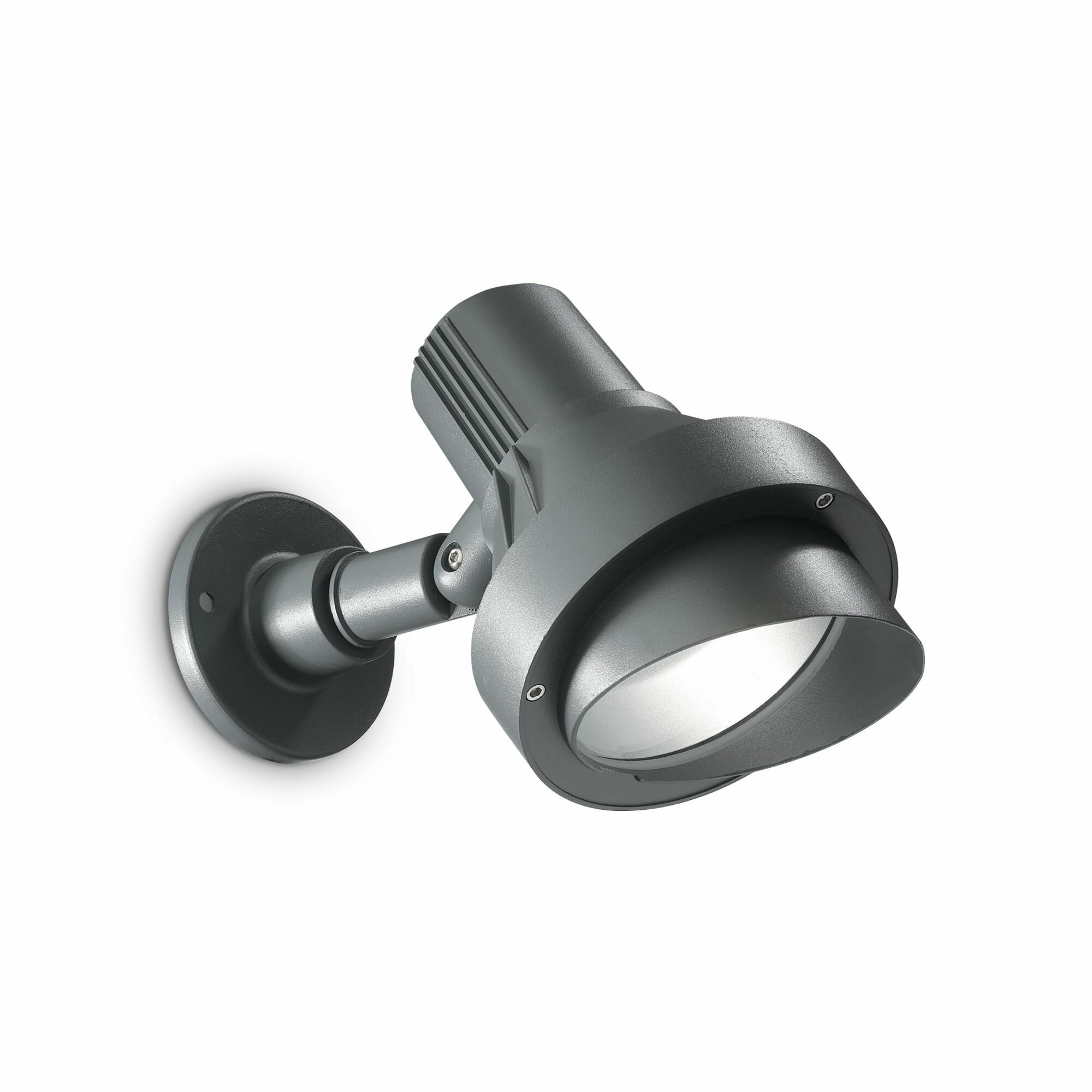 Светильник уличный настенный ideal lux Terra AP1 Big макс.1х42Вт IP65 Е27 230В Антрацит/Прозрачный Алюминий/Стекло Без лампы 046167.