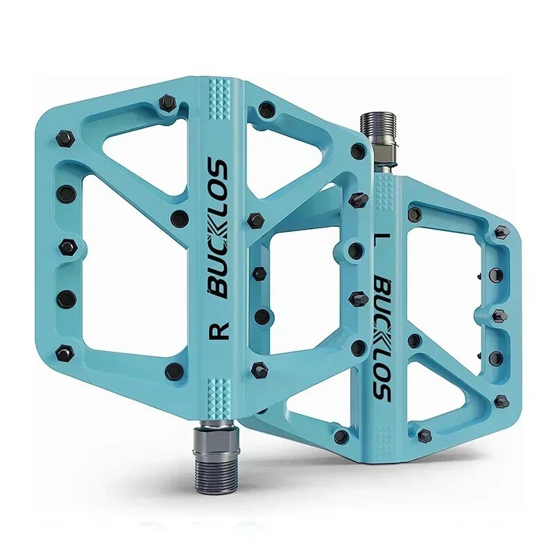 BUCKLOS Педали для велосипеда, Light Blue