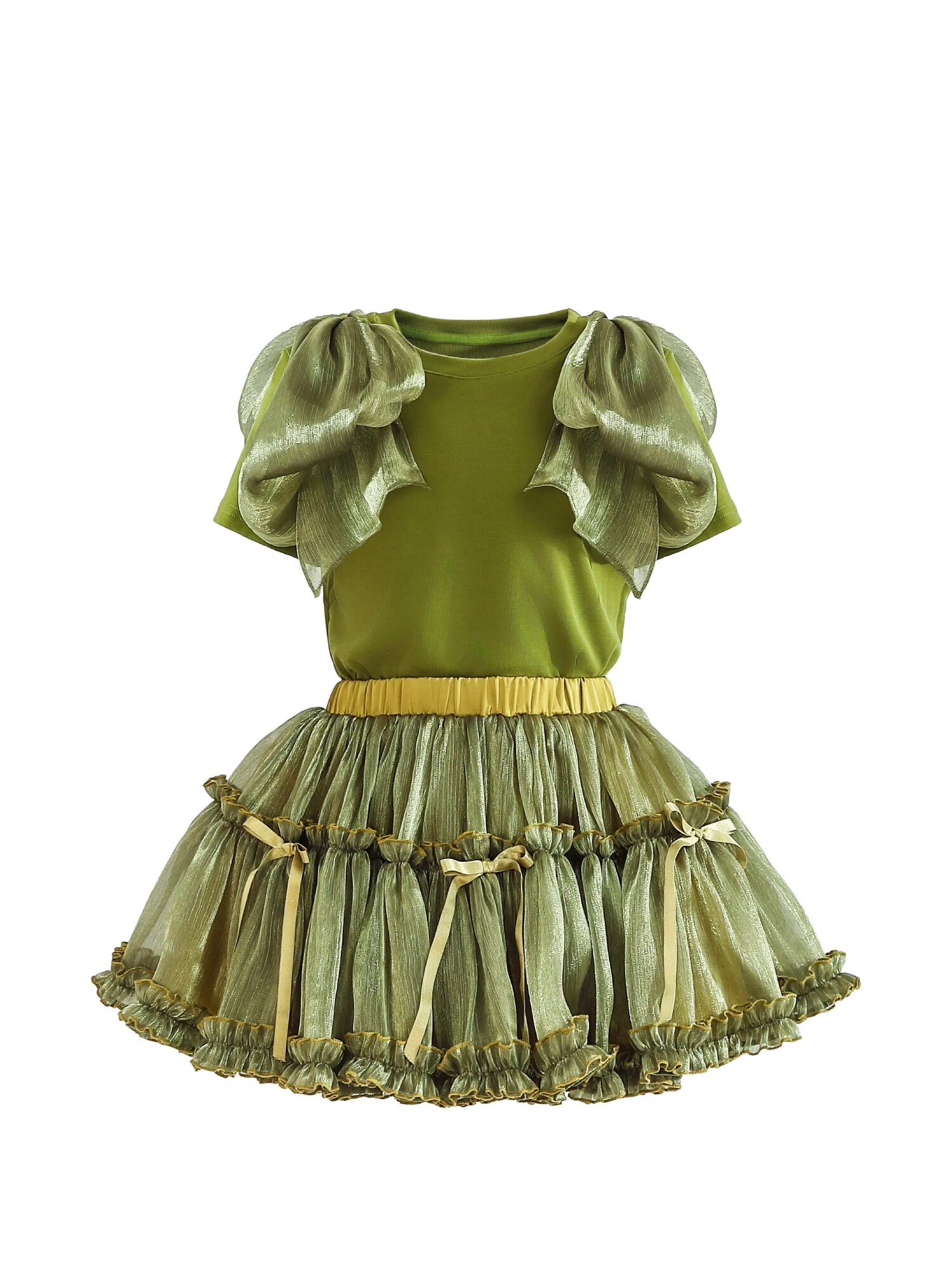 Юбка Valora ruffle-trimmed skirt set