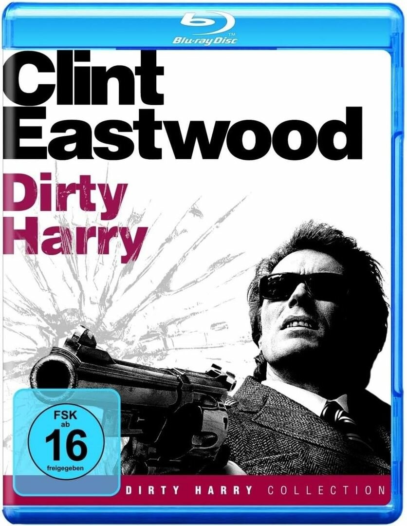 Грязный Гарри полная коллекция 5 фильмов Blu-ray (блю рей)