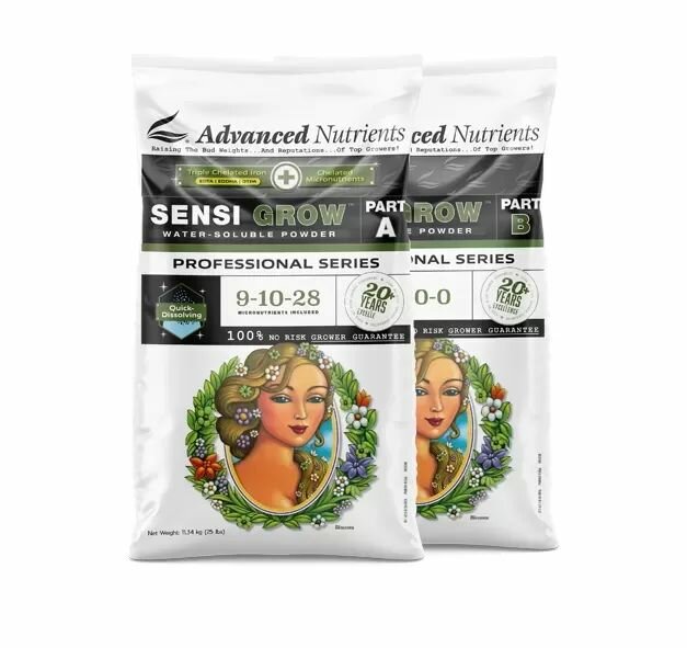 Удобрение для растений Advanced Nutrients Sensi Grow A+B Pro Series 0,5кг для фазы вегетации