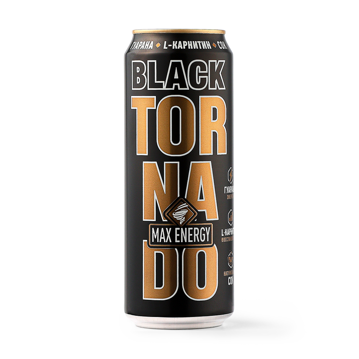 Энергетический напиток Tornado "Max Energy Black", 450 мл, 1 упаковка