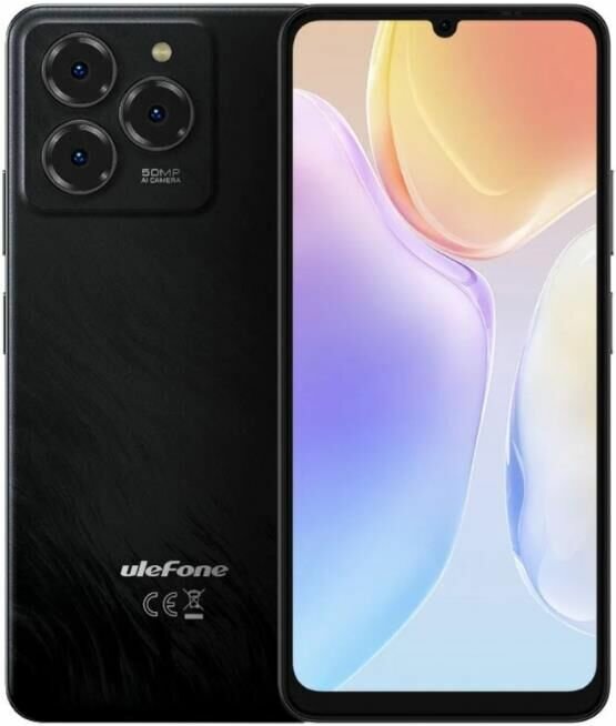 Смартфон Ulefone Note 20 Pro Euroasia 4/256Gb Satin черный