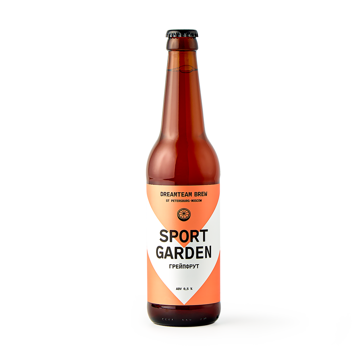 Пивной напиток безалкогольный Sport Garden Grapefruit Dreamteаm Brew нефильтрованный