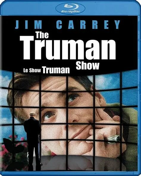 Шоу Трумана (1998) Blu-ray (блю рей диск) Джим Керри