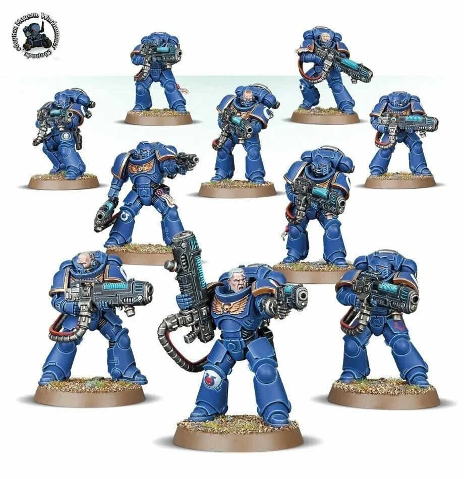 Смола вархаммер 40000 миниатюра Warhammer 40000 Space Marines Primaris Hellblasters миниатюры днд Фигурка для настольной игры