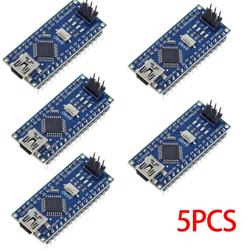 Arduino Nano 3.0 с загрузчиком CH340 5PCS-Mini welded