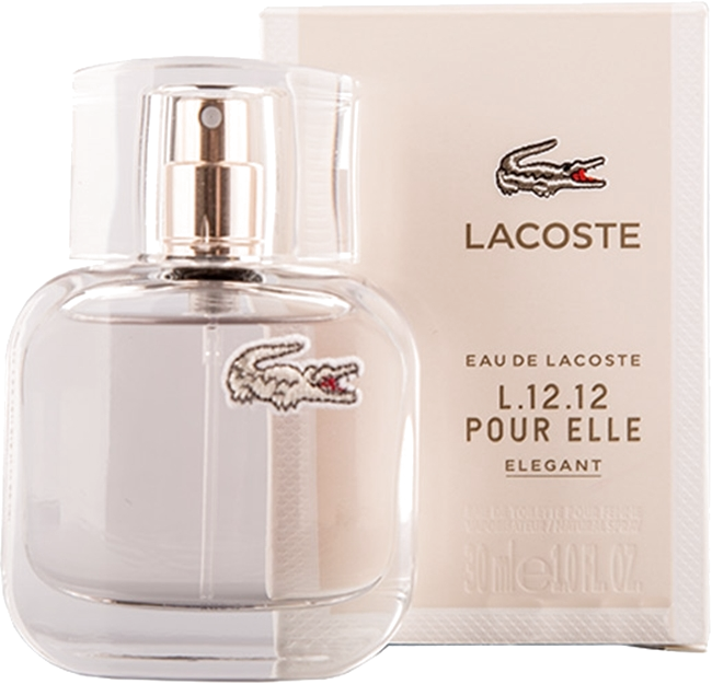Туалетная вода для женщин Lacoste L 12 12 Pour Elle Elegant 30 мл - Лакоста Эль Элегант
