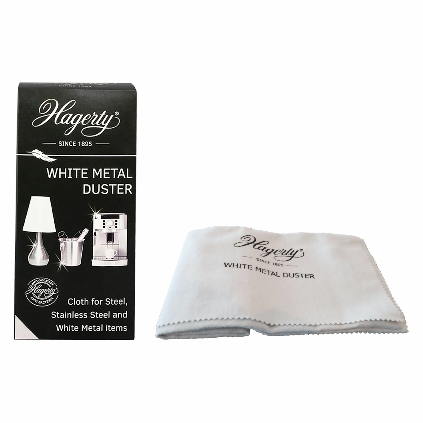 Салфетка для полировки белых металлов Hagerty White Metal Duster, 55 х 36 см. Товар уцененный