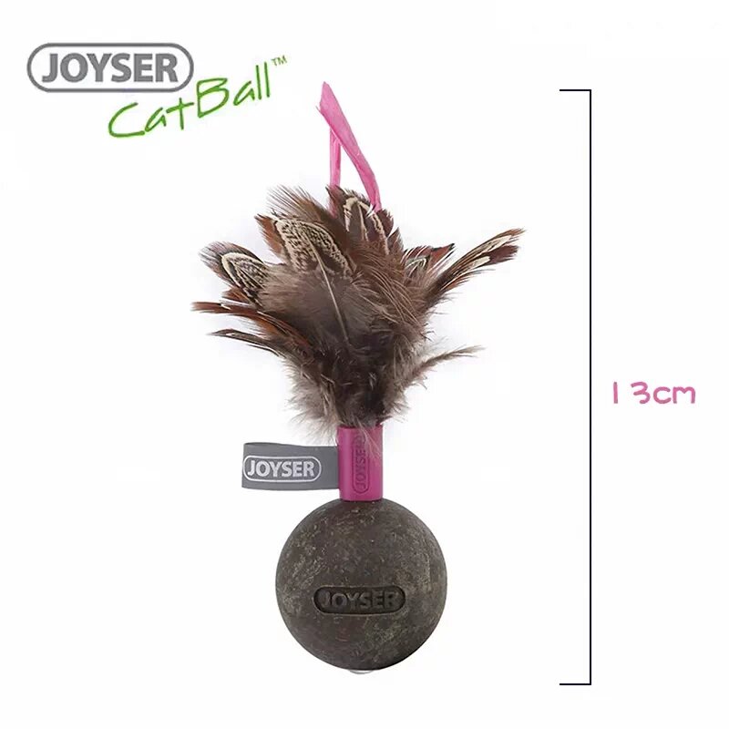 JOYSER Шар Котенок Катник Игрушка Розовый Цвет Перья Для Кошек