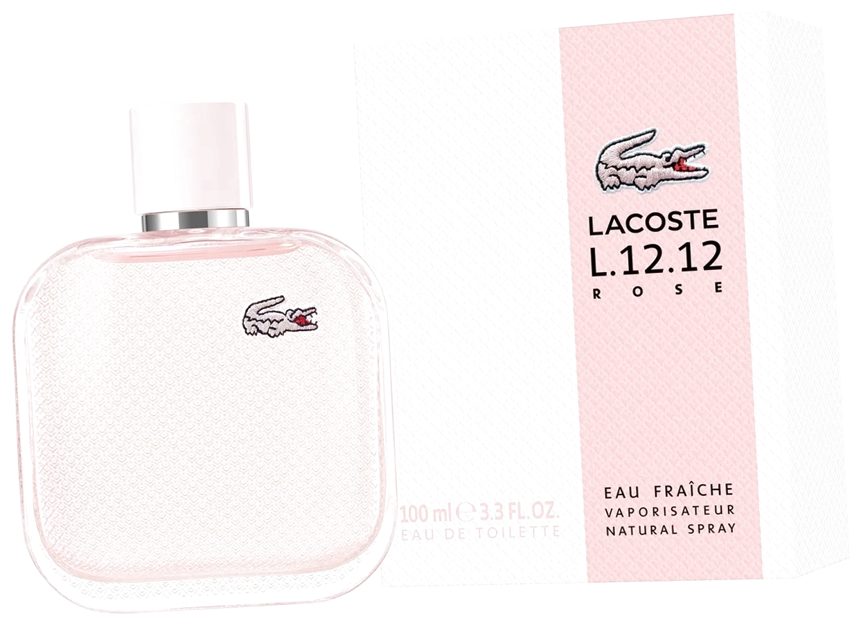 Lacoste L 12 12 Rose Eau Fraiche парфюм для женщин 100 мл / Лакост Роза О Фреш