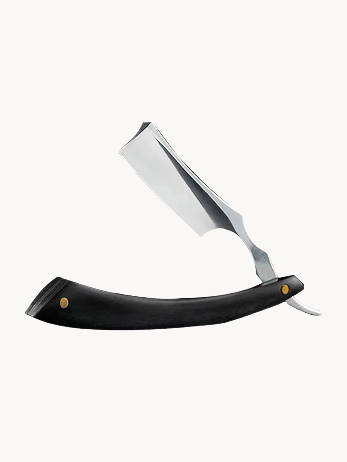 Опасная бритва Dioggi , шаветка для бритья из сандалового дерева чёрная