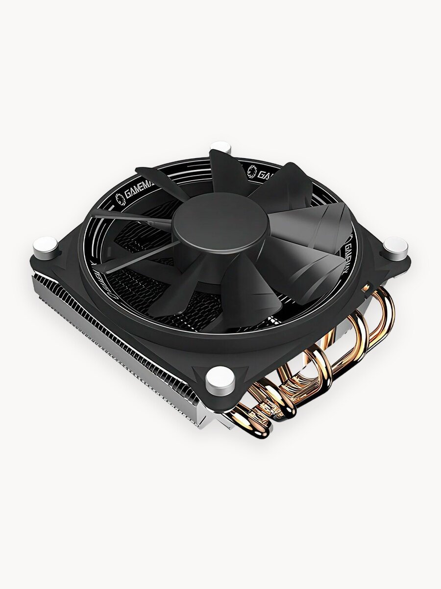 Кулер GAMEMAX Gamma 300 RAINBOW Intel/AMD, TDP 180W, ARGB, тепловые трубки, высота 85 мм, 4pin