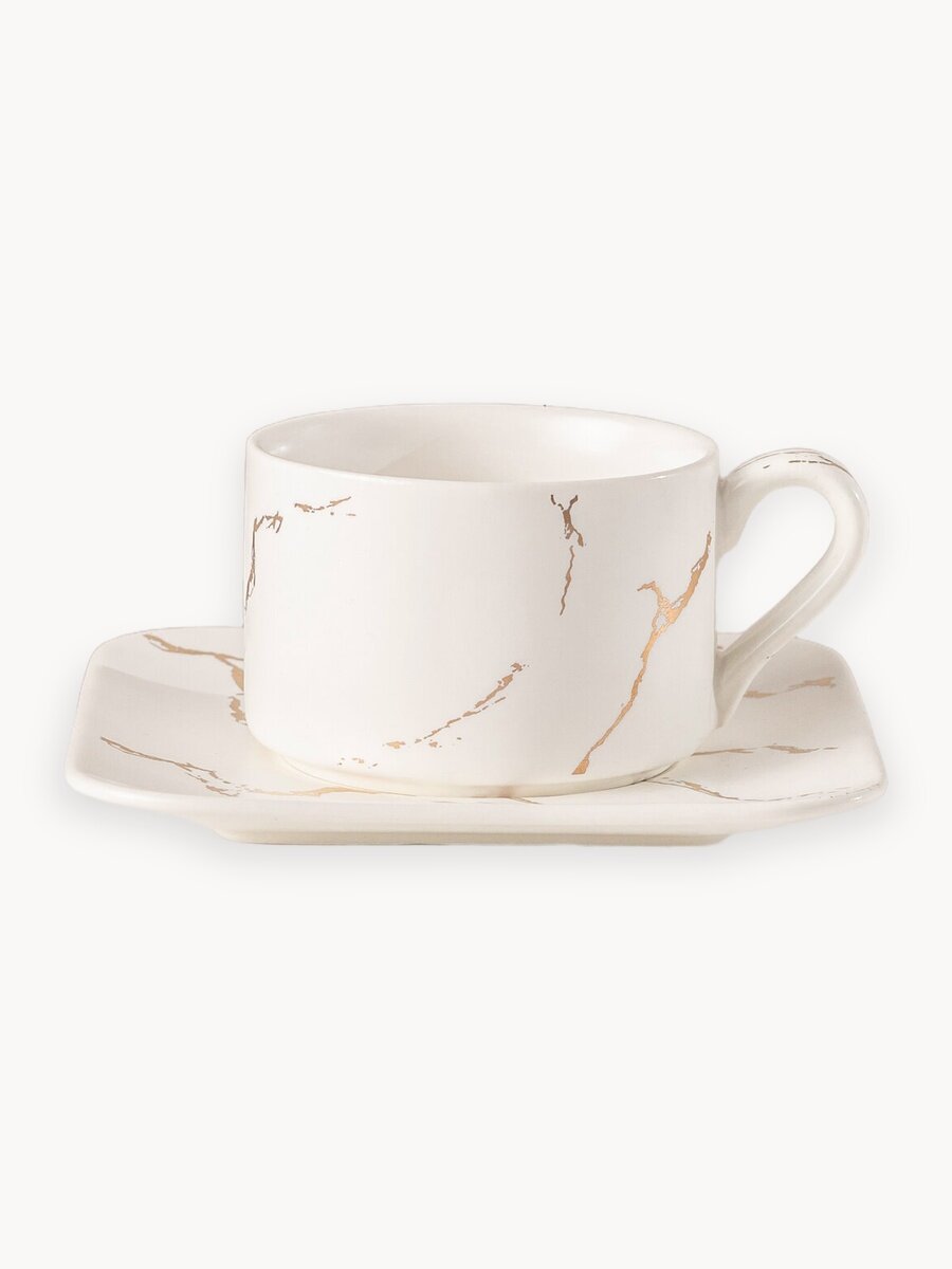 Чайная пара Atmosphere of Art «Estetica», 200мл, фарфор, набор на 2 персоны