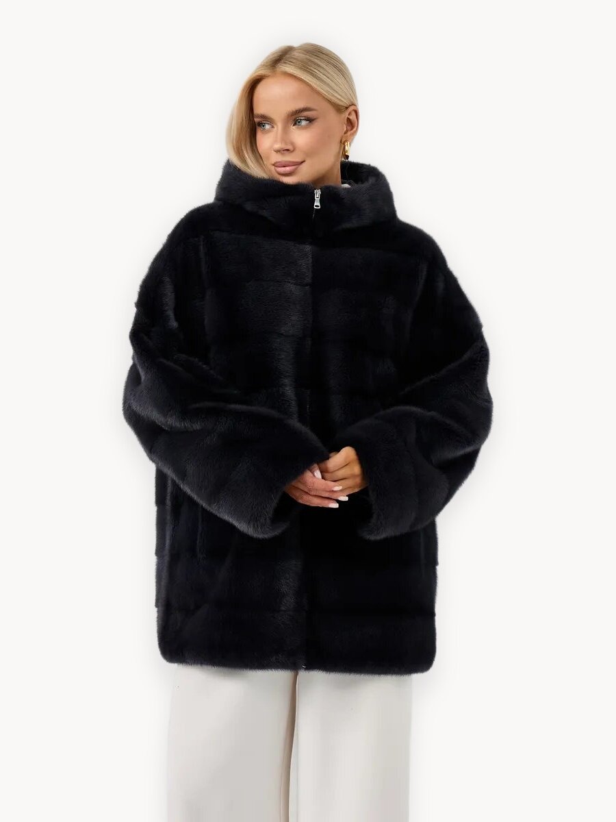 Полушубок на молнии