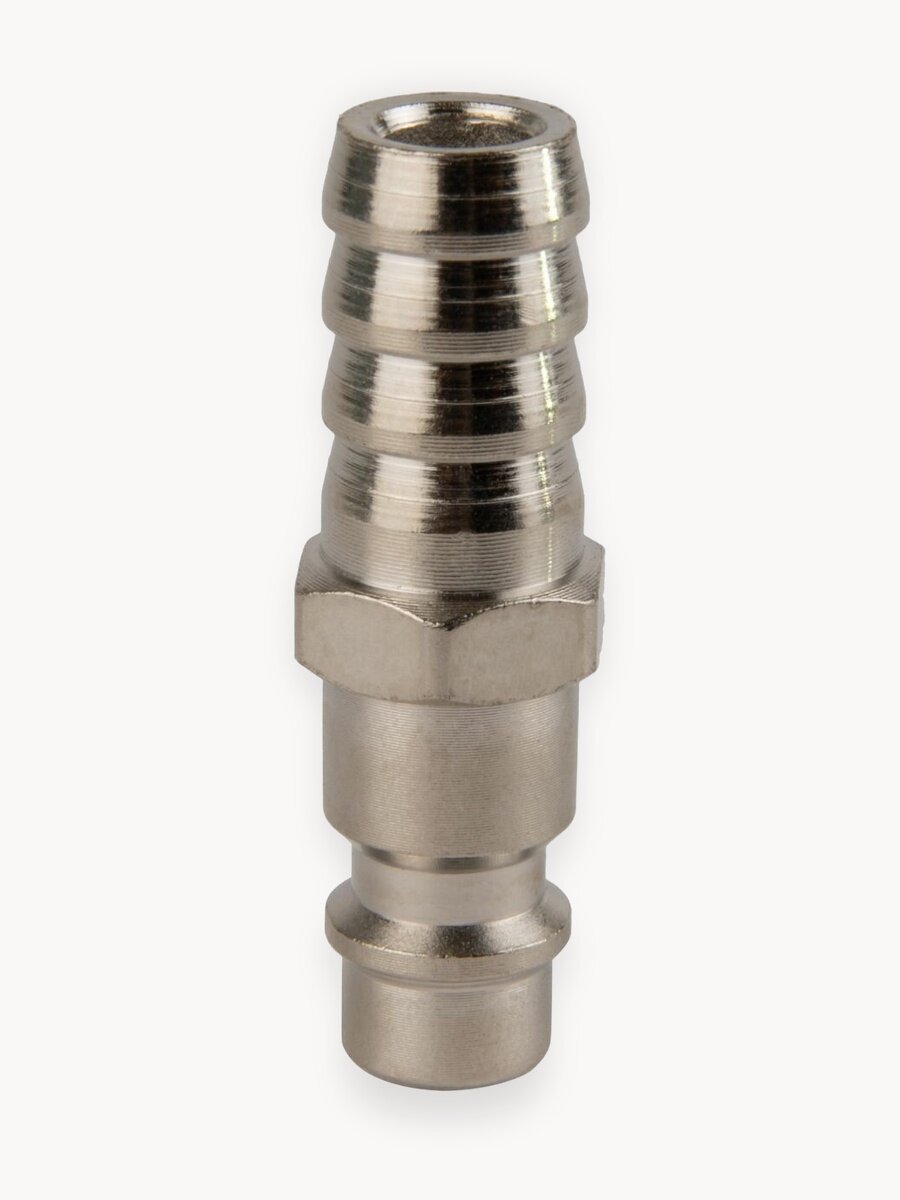 Штуцер быстроразъемного соединения ёлочка под шланг 12 мм, OPT-740PHA