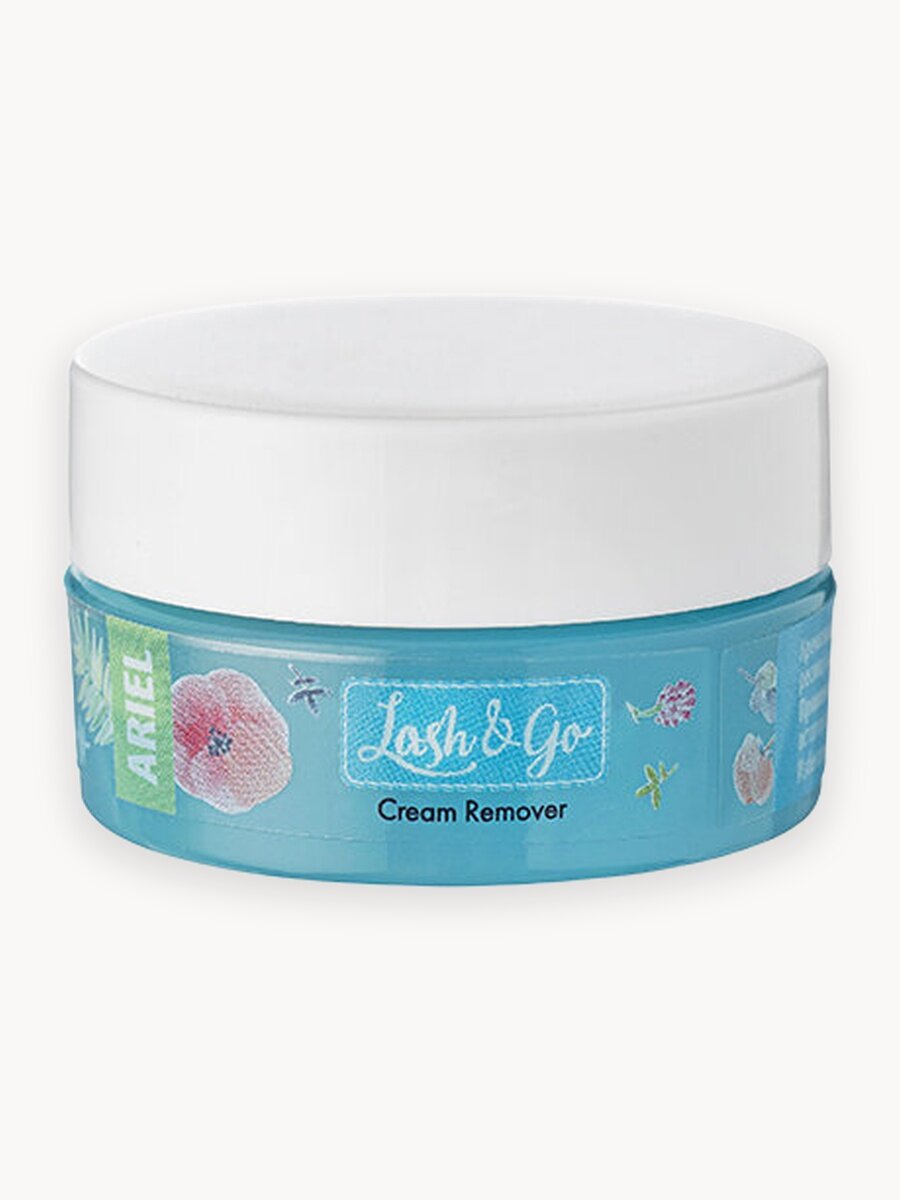 Ремувер Lash&Go "Ariel", кремовый, для ресниц, бесцветный, 5 г