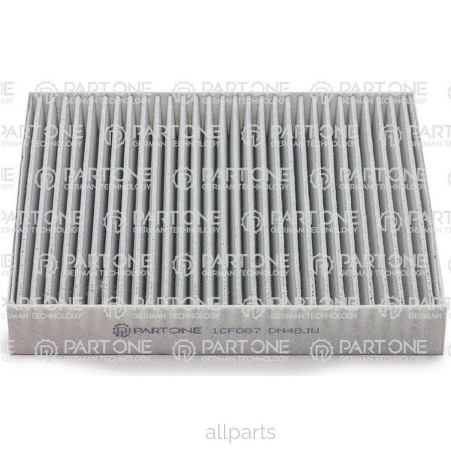 PART-ONE 1CF087 Фильтр салона with active carbon, CHEVROLET CRUZE 10>, OPEL ASTRA J, INSIGNIA 09>, ASTRA K 15>, CHEVROLET COBALT 1.5 13>, 240x204x36